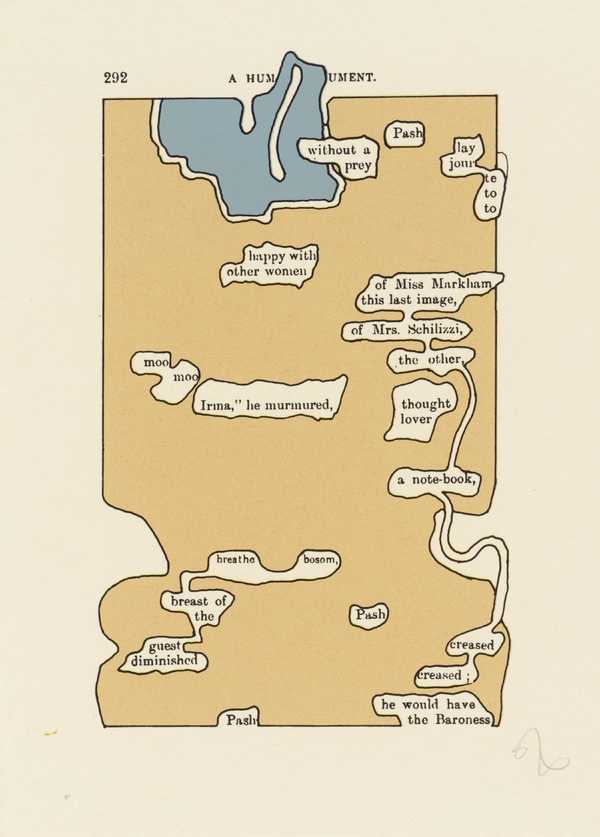 ‘A Humument Vol. III‘, Tom Phillips, 1970 | Tate