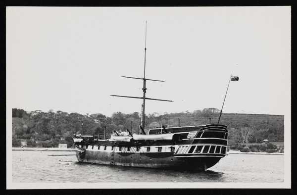 Photograph of the TS (Training Ship) Foudroyant‘, Osborne Studios Ltd ...