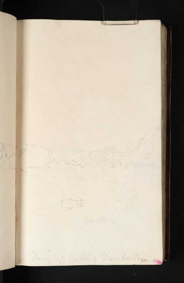 ‘Dunglass Castle: General View from the East with Dumbarton Rock Beyond ...