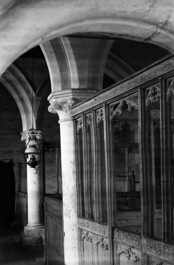 Photograph of the interior of St John the Baptist Church in Inglesham ...