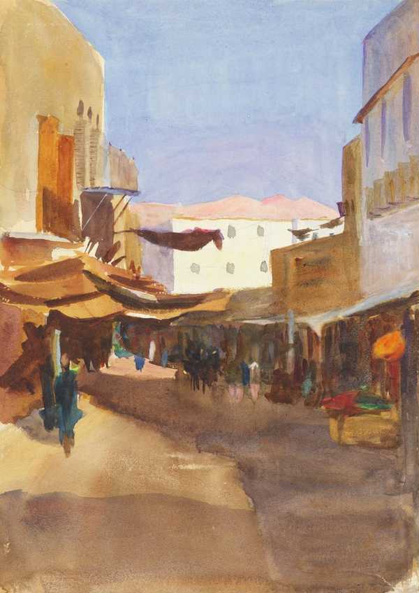 ‘Street Scene‘, Emily Sargent, 1904 | Tate