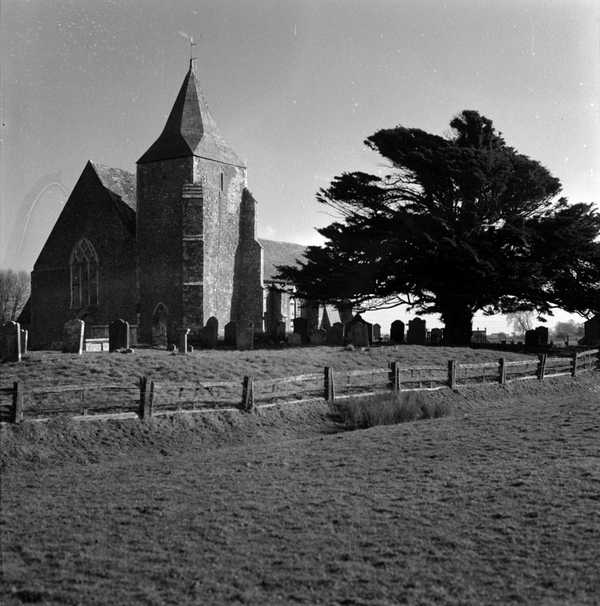 Photograph of St Clement’s Church in Old Romney, Kent‘, John Piper, [c ...