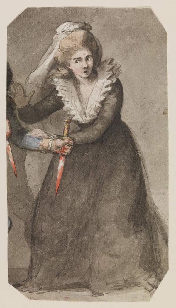 ‘Lady Macbeth Taking the Daggers‘, Sir Nathaniel Dance-Holland | Tate