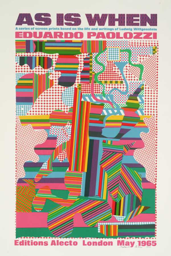 ‘Poster‘, Sir Eduardo Paolozzi, 1964 | Tate