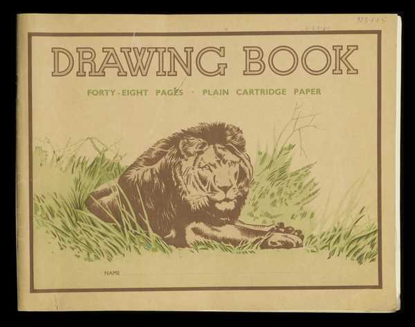 Lion Drawing Book‘, Cecil Collins, [1930s]‘, Cecil Collins, [1930s ...