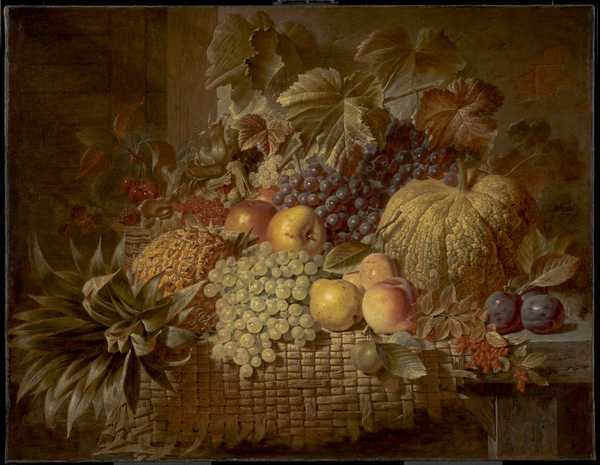 ‘Fruit (‘The Summer Gift’)‘, George Lance, 1848, exhibited 1848 | Tate