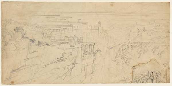 ‘Study for ‘The Last Judgement’‘, John Martin, c.1853 | Tate