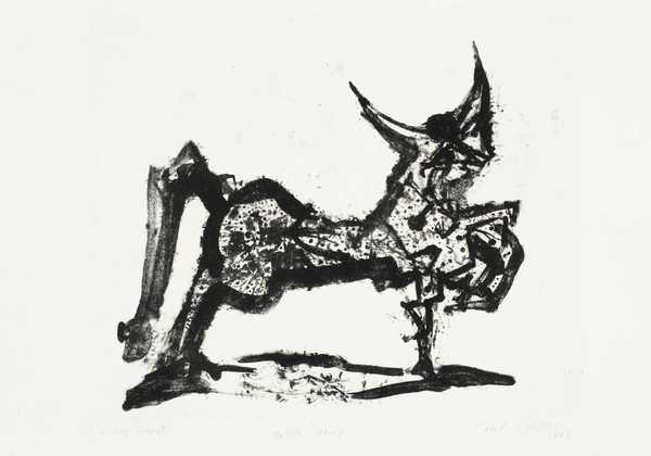 ‘A Joy Beast‘, Cecil Collins, 1962 | Tate