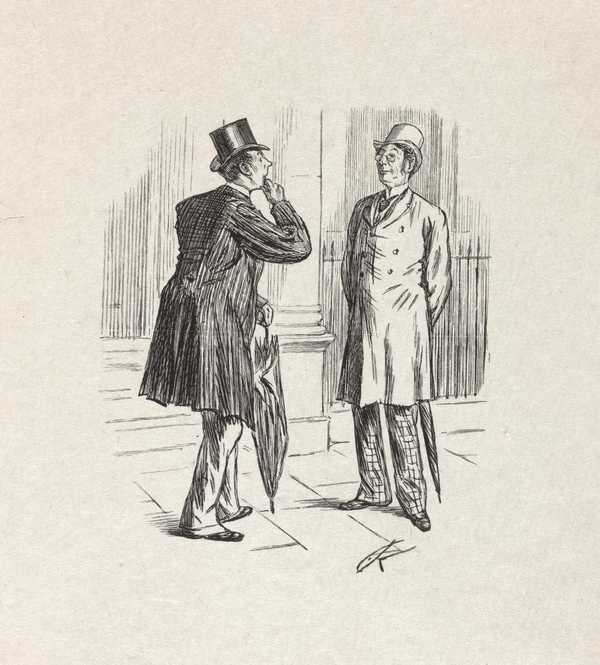 Wood engraving titled ‘The Amateurs’‘, Charles Samuel Keene, 14 May ...