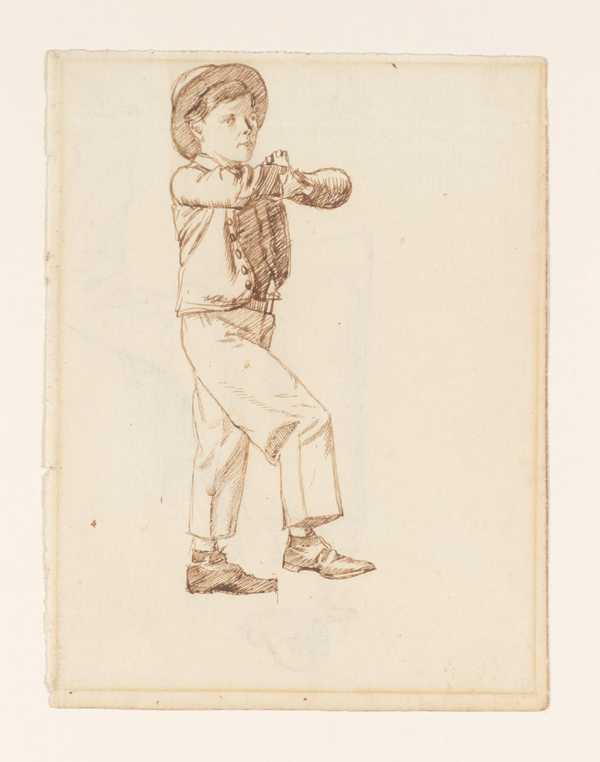 ‘Study of a Boy‘, Charles Samuel Keene, c.1860 | Tate