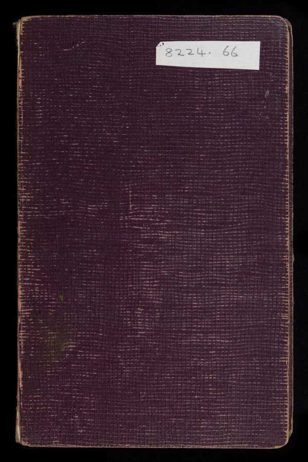 Sketchbook, with ‘Writings’ on the spine‘, James Boswell‘, James ...