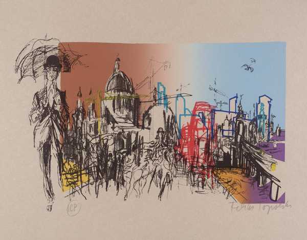 ‘City‘, Feliks Topolski, 1973 | Tate