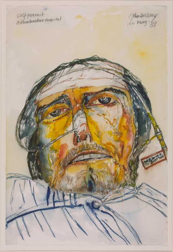 ‘Self-Portrait‘, John Bellany, 1988 | Tate