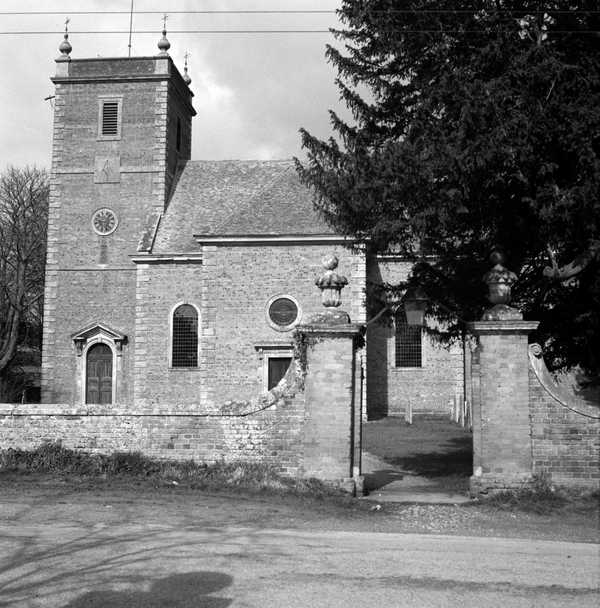 Photograph of All Saints Church in Farley, Wiltshire‘, John Piper, [c ...