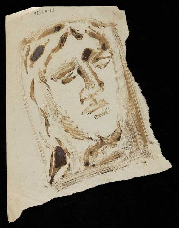 Printmaking experiment of a face‘, Cecil Collins‘, Cecil Collins – Tate ...