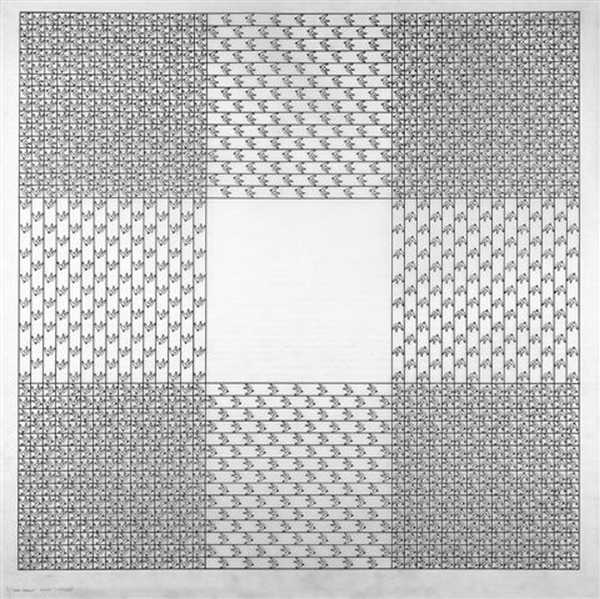 ‘Square‘, León Ferrari, c.1982, 2007 | Tate