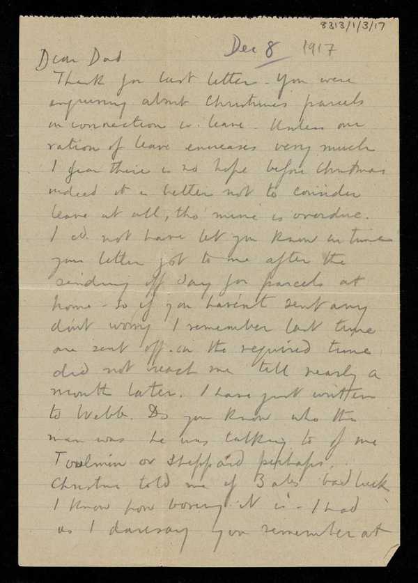 Letter from John Nash to William Harry Nash‘, John Nash, recipient ...