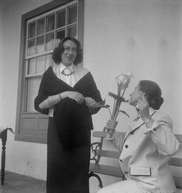 Photograph of Valentine Penrose and Maud Westerdahl‘, Eileen Agar, 1952 ...