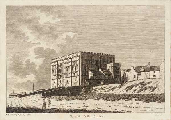 ‘Norwich Castle, Norfolk‘, Unknown artist, Britain, 1784 | Tate