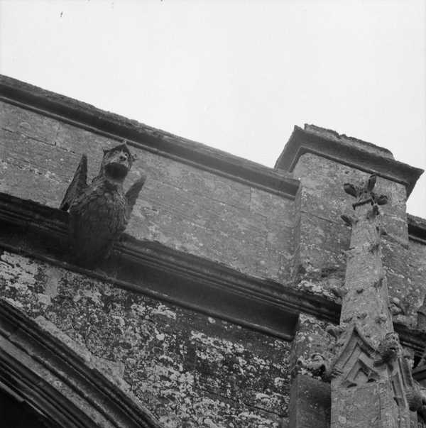 Photograph of detail of architecture at St Mary’s Church in Adderbury ...