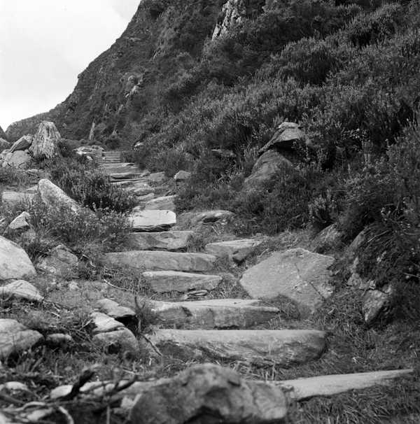 Photograph of Roman steps at Rhinog, Merioneth‘, John Piper, [c.1930s ...