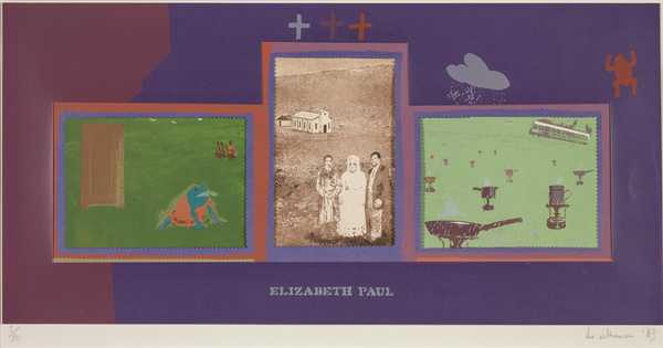 ‘Elizabeth Paul‘, Sue Williamson, 1983 | Tate
