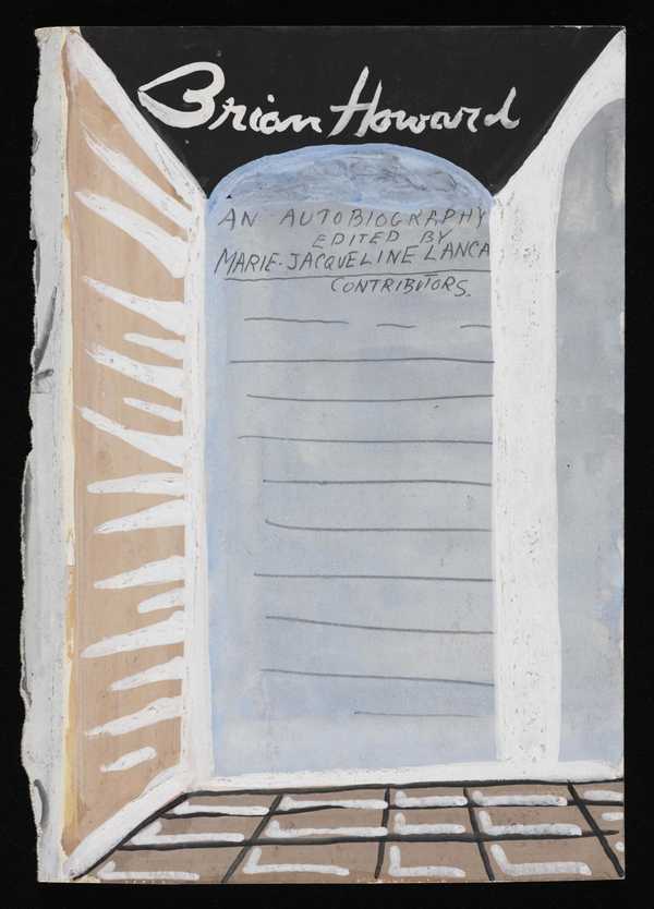 Design for book jacket of ‘Brian Howard, Memoirs’ edited by Marie ...