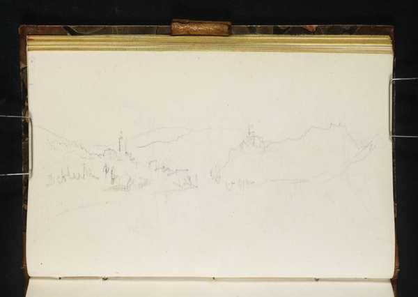 ‘Dieblich and Kobern, Looking Upstream‘, Joseph Mallord William Turner ...
