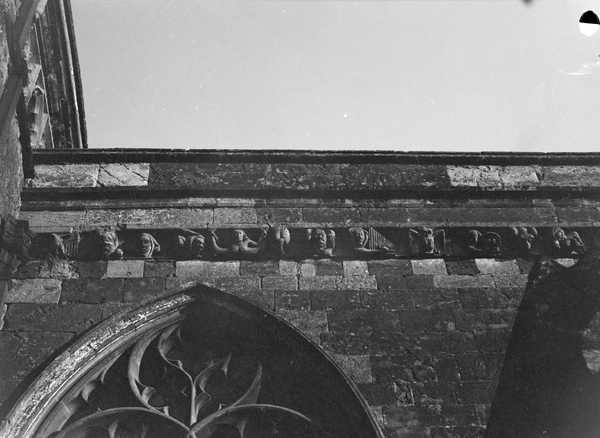 Photograph of detail of architecture at St Mary’s Church in Adderbury ...