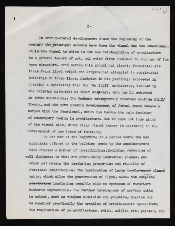 Papers relating to the work of Stephen Gilbert‘, collection owner ...