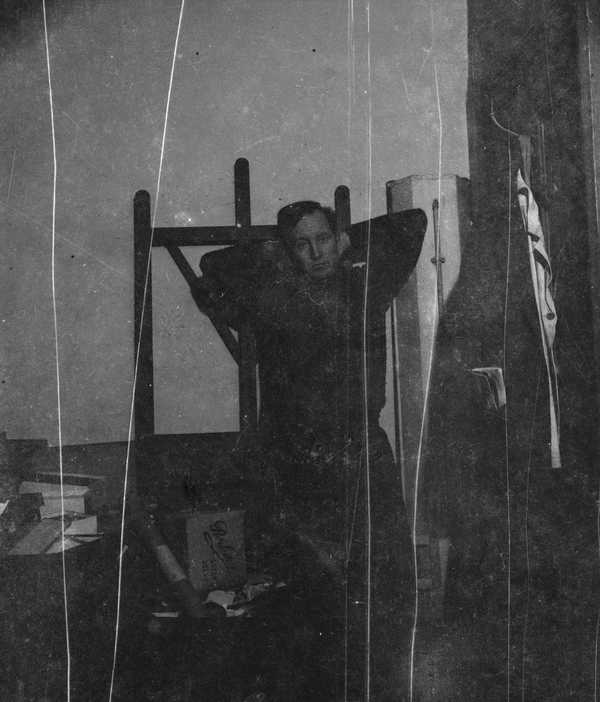 Photograph of Nigel Henderson in an art studio‘, Anonymous‘, Anonymous ...
