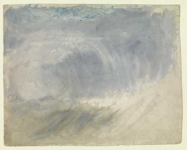 ‘Sea and Sky‘, Joseph Mallord William Turner, c.1820–30 | Tate