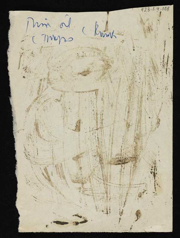 Printmaking experiment‘, Cecil Collins‘, Cecil Collins – Tate Archive ...