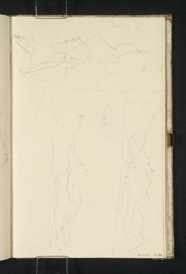 ‘Mountains and Valleys, ?between Trieste and Graz‘, Joseph Mallord ...