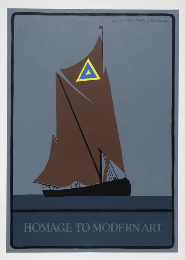 ‘Homage to Modern Art [collaboration with Jim Nicholson]‘, Ian Hamilton ...