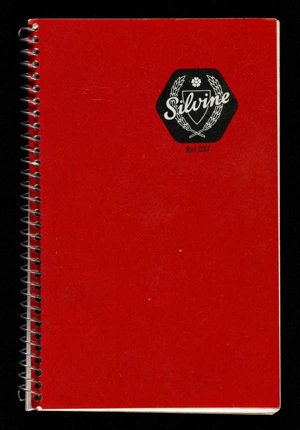 Notebook entitled ‘Notes for a memoir of Paul Nash’‘, Eileen Agar, [c ...