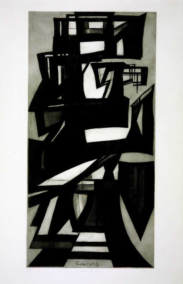 ‘Pentaptych No. 3‘, Merlyn Oliver Evans, 1961 | Tate