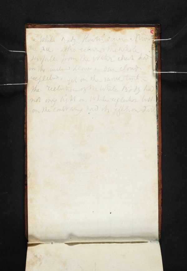 ‘Description of a Floating Object (Inscription by Turner)‘, Joseph ...