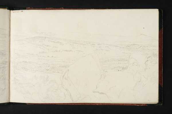 ‘Farnley Hall and Otley from the West Chevin‘, Joseph Mallord William ...