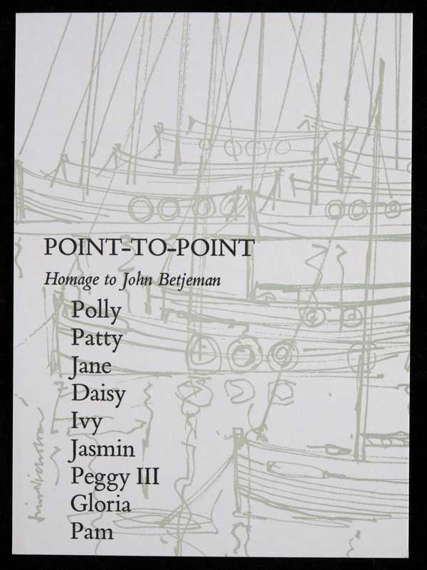 Point-to-Point postcard design‘, Ian Hamilton Finlay, Jim Nicholson ...