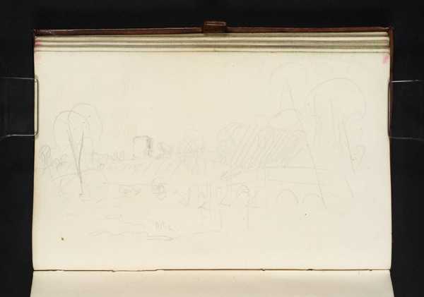 ‘Hewick Bridge, Ripon‘, Joseph Mallord William Turner, 1816 | Tate