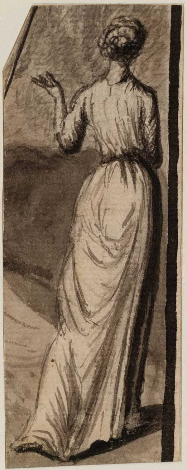 ‘Classical Female Figure from Behind (Fragment)‘, Susanna Duncombe (née ...
