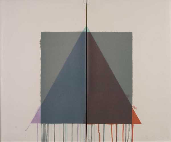 ‘Triangles‘, Richard Smith, 1978 | Tate