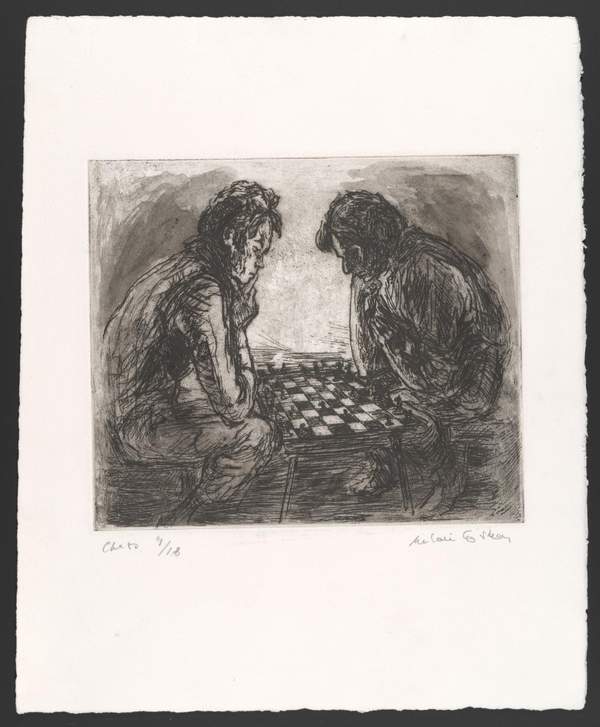 Chess’‘, Milein Cosman, [c.1980s–1990s]‘, Milein Cosman, [c.1980s–1990s ...