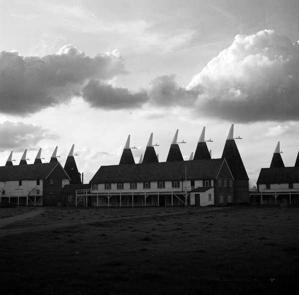 Photograph of Hop Farm oast houses in Beltring, Kent‘, John Piper, [c ...