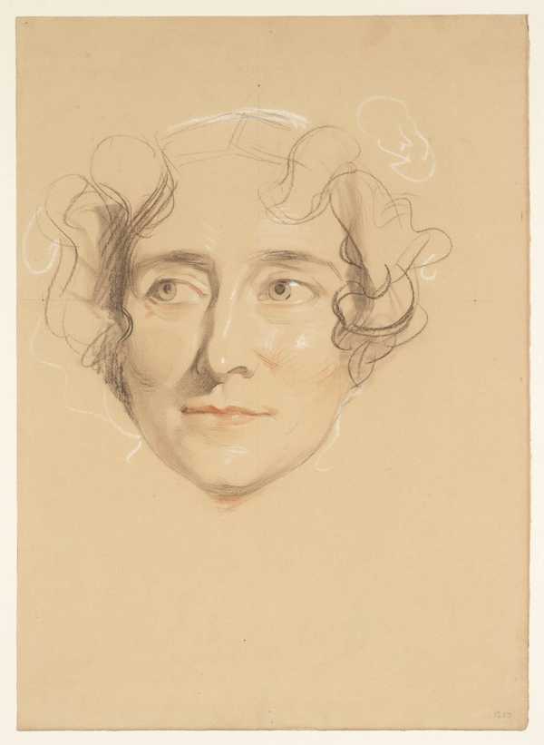 ‘Head of a Woman, Full Face‘, Samuel Laurence | Tate