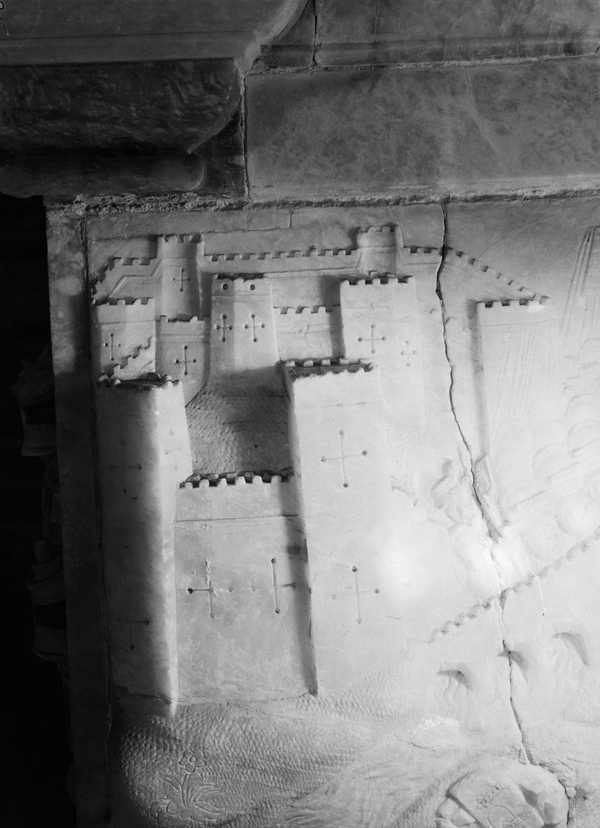 Photograph of detail of Great Milton monument, Oxfordshire‘, John Piper ...