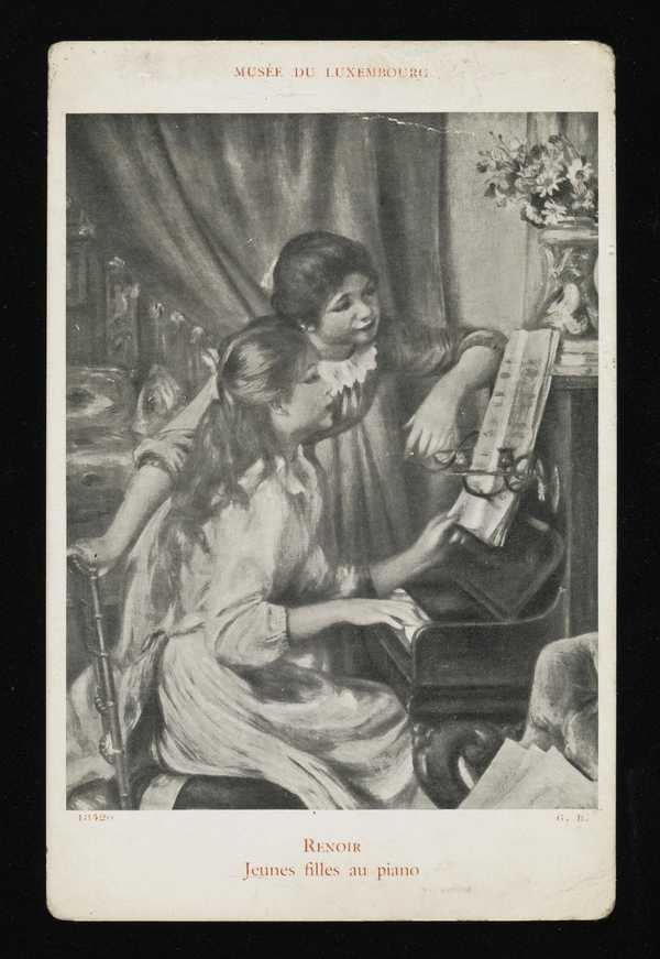 Postcard from D.G. [Duncan Grant] to Vanessa Bell‘, Duncan Grant ...
