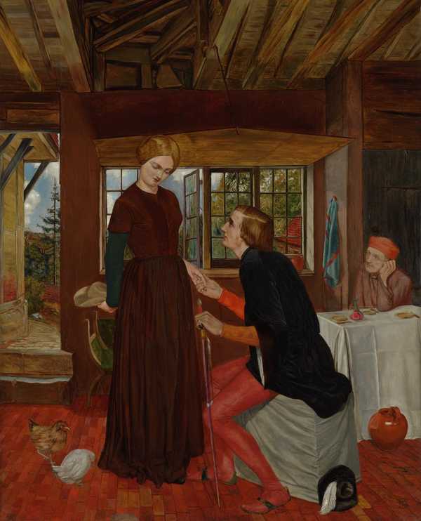 ‘The Proposal (The Marquis and Griselda)‘, Frederic George Stephens, c ...