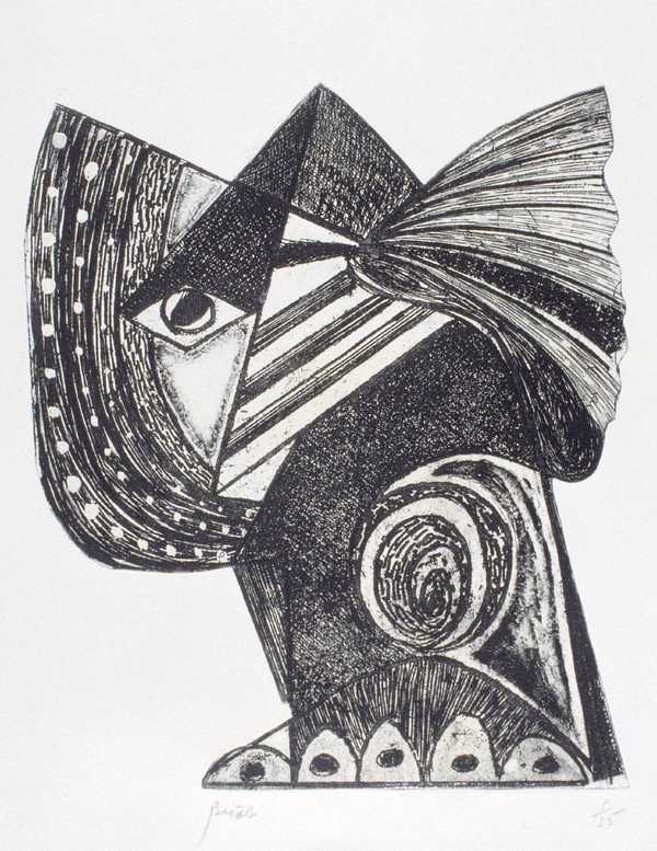 ‘Armoured Head‘, André Bicât, 1965 | Tate